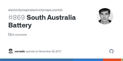 south australia battery · issue 869 · electricitymaps electricitymaps