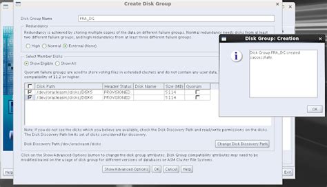 Learn Oracle Concepts Adding Disk Group To Asm Instance Using Asmca