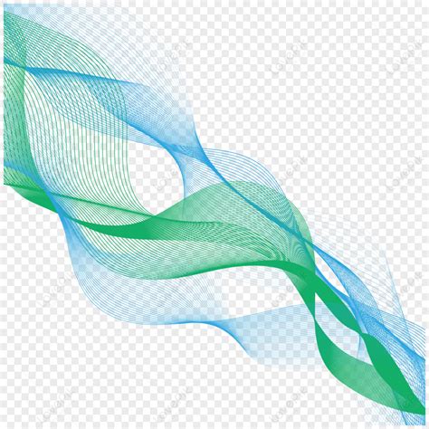 창의적인 장식 곡선물결선기하기술 라인 Png 일러스트 무료 다운로드 Lovepik