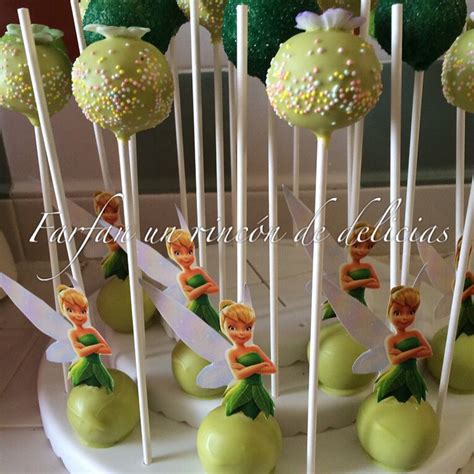 Tinker Bell Cake Pops Tinkerbell Cake Tinkerbell Party Theme Tinkerbell Party