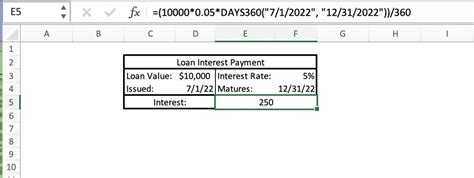 days360 function formula examples how to use days360 wall street