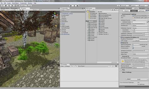 Baked Terrain Lightmaps Runity3d