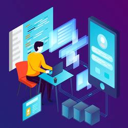 Front End Developer Vector Images Over