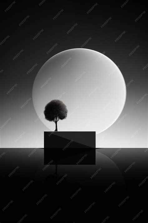 Creación De Obras De Arte Digital Minimalistas Para El Atractivo Visual Imagen Premium