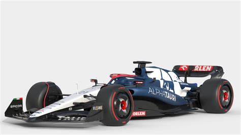 F1 Alpha Tauri At04 2023 3d Model By Cactus3d