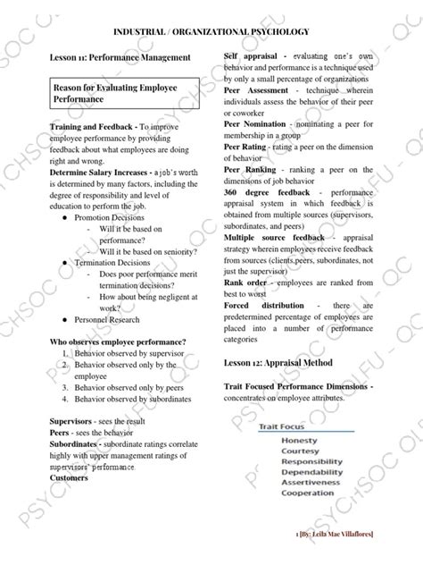 Iops Reviewer Midterm Pdf Career And Growth Self Improvement