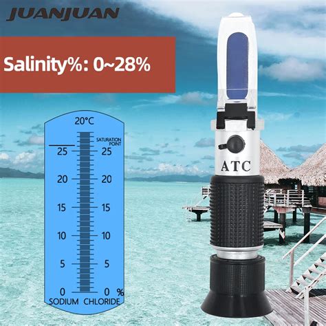 Atc 0 28 Salinity Meter Salt Specific Gravity Sea Salinometer Seawater