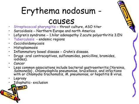 Ppt Erythema Nodosum En Powerpoint Presentation Free Download Id 2742624