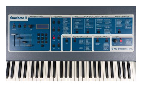 Matrixsynth E Mu Emulator Ii Keyboard Sampler