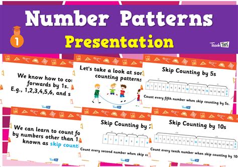 Number Patterns Presentation Teacher Resources And Classroom Games Teach This