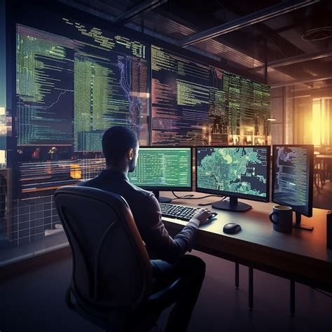 Premium Ai Image Photo Software Development Programming Coding