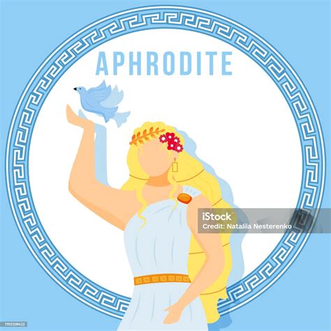 아프로디테 블루 소셜 미디어 게시물 모형 그리스 여신 신화적인 인물 웹 배너 디자인 템플릿입니다 소셜 미디어 부스터 콘텐츠 레이아웃 포스터 플랫 일러스트가 있는 인쇄 가능한