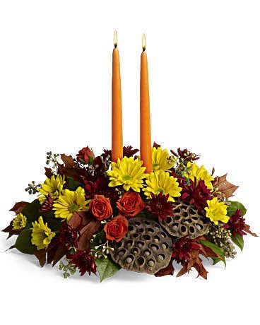 Harvest Glow Flower Arrangement Teleflora