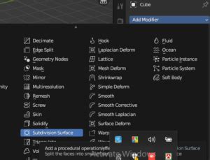How To Subdivide In Blender Different Methods