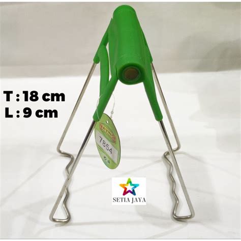 Jual Jepitan Piring Jepitan Panci Kecil Stainless Stell Shopee