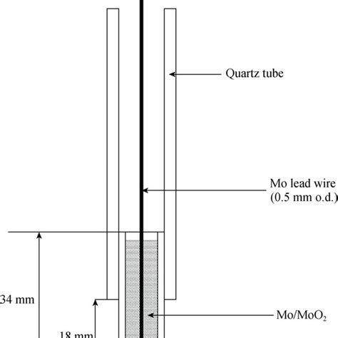 Schematic Of The Oxygen Sensor Used In The Experiments Download Scientific Diagram