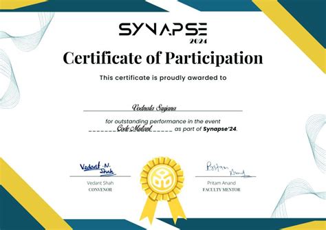 Vodnala Srujana On Linkedin Participating Codemutant Synapse