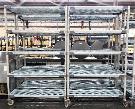 Metro Metromax 4 Grid 5 Shelf Mobile Shelving Unit Vision Equipment