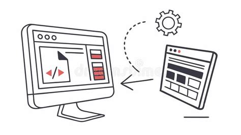 Web Development Vector Icon Coding And Programming Concept For Digital Projects Vector Design