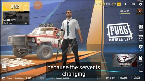 The Server Is Changing In Pubg Mobile Lite YouTube