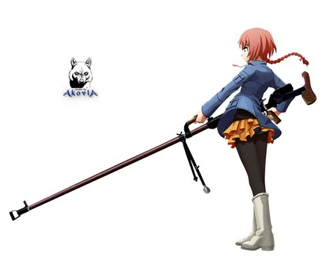 Darker Than Black Suou Pavlichenko Render By Akovia On Deviantart