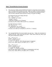 Week Tutorial Revision Exercise Ans Docx Week Tutorial Revision Exercise Answers Ten