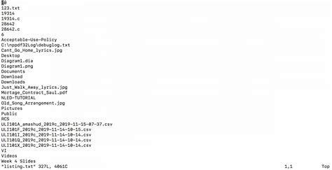Tutorial 1b Unix And Linux File Management Ops145 Introduction To Unixlinux And The Internet