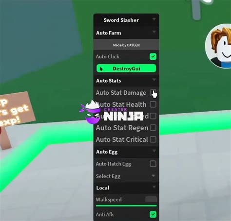 Sword Slasher Script Autofarm Cheat And More Cheater Ninja