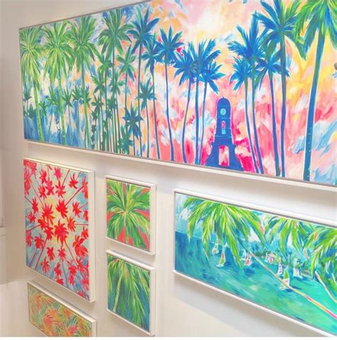 Lilly Pulitzer Georgetown Washington Dc Art Gallery Interior Diy