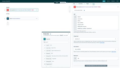Workato Connectors Redshift Newupdated Row Triggers Workato Docs