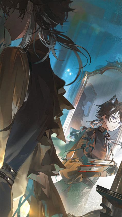 Playwright Arknights Drawn By Aoseagrass Danbooru Playwright Arknights Drawn By Aoseagrass Danbooru