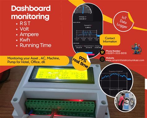 Iot Data Logger Rst Power Consumption Voltage Current Jasa