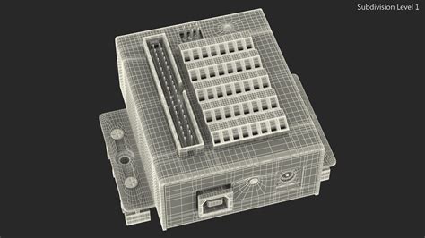 Uno Screw Terminal Block 3d Model 34 3ds Blend C4d Fbx Max Ma