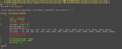 Mtk平台 Sensor Hub配置以stk3x3x光感为例android 90 灰信网（软件开发博客聚合）