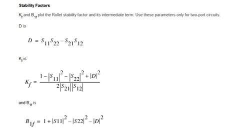 K Stability Factor Rf Design Cadence Technology Forums Cadence
