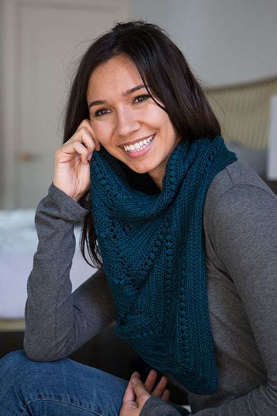 Simple Cowl Neck Shawl Knitting Patterns And Crochet Patterns From KnitPicks Com By Knit Picks