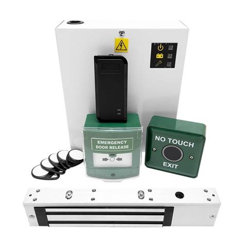 Single Door Maglock Touch Free Access Control Kit With Proximity Reader