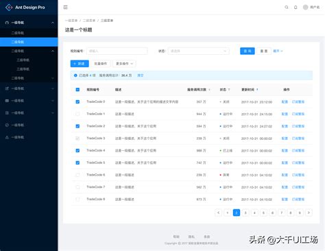 B端页面：日志管理页面，简洁实用的设计法门日志管理界面 Csdn博客