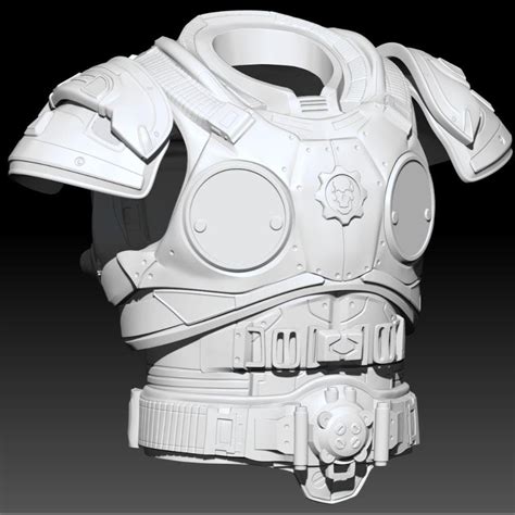 Modelo De Impresión 3d Gears Of War Anthony Ben Carmine Damon Baird