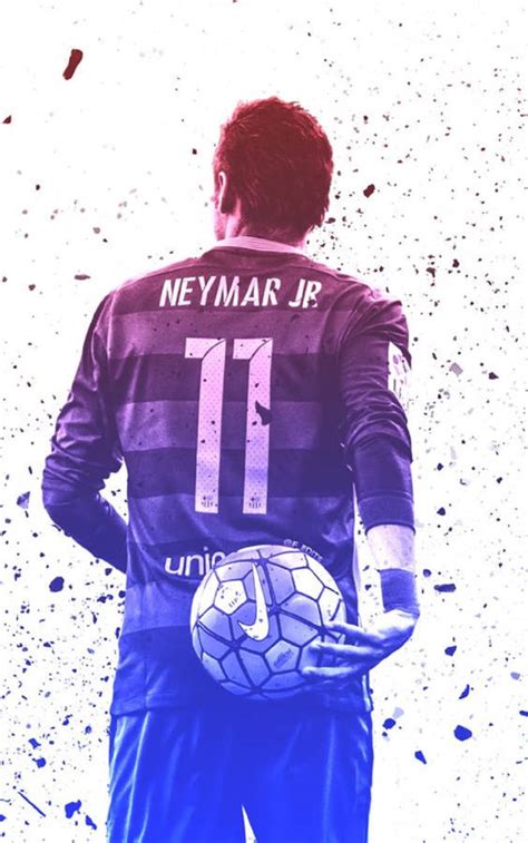 Neymar Jr Fanart 11 Jersey Wallpaper Wallpapersok