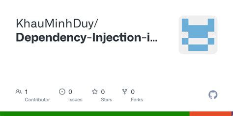 GitHub KhauMinhDuy Dependency Injection In ASP NET Core