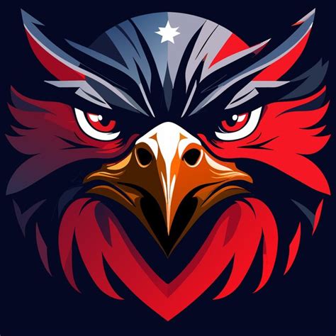 Premium Vector Patriotic Bald Eagle Vector Artwork