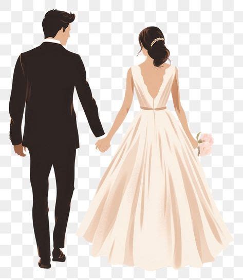 Bride And Groom Drawing