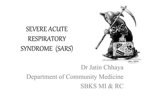 Severe Acute Respiratory Syndrome Sars Pptx