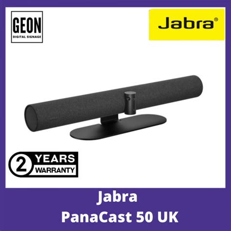 Jabra PanaCast UK Black Including Power Supply Wall Mount USB M USB C To USB A