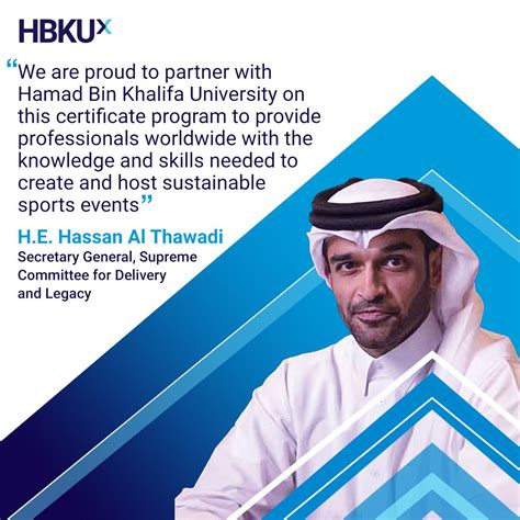 Hamad Bin Khalifa University On Linkedin H E Hassan Al Thawadi On Delivery And Legacys