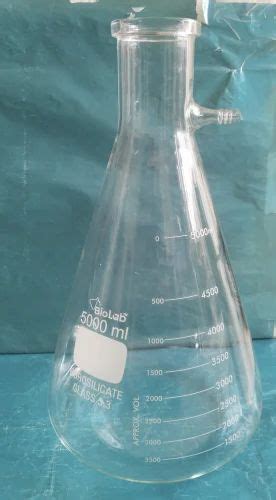 Filtration Flask Biolab 5000ml For Chemical Laboratory At ₹ 3550