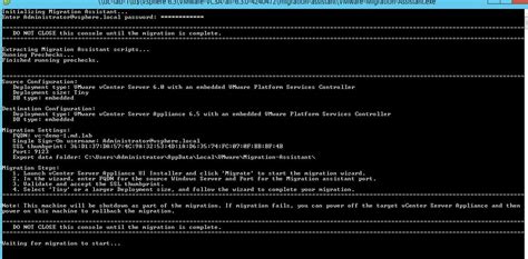 Migrate Windows Vcenter To Vcenter Server Appliance