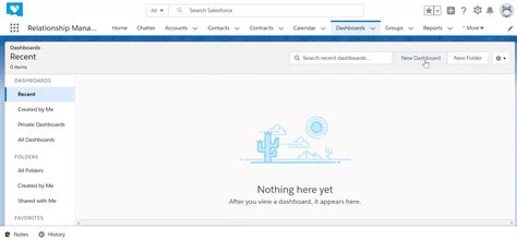 How To Create A Dashboard In Salesforce Lightning