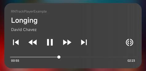 After Call Trackplayer Add Track Artwork And Progress Bar Not Show In Notification Player